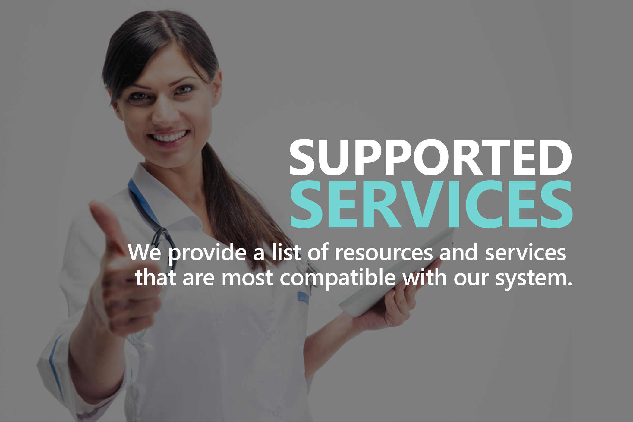 Supported Services | MEDENT