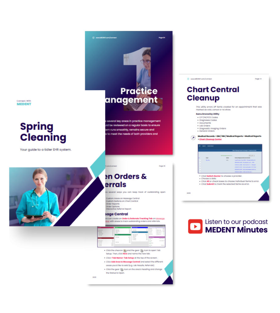 MEDENT Spring Cleaning Guide | medent