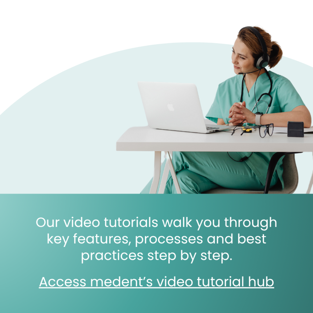 Patient Resources | EMR System | MEDENT